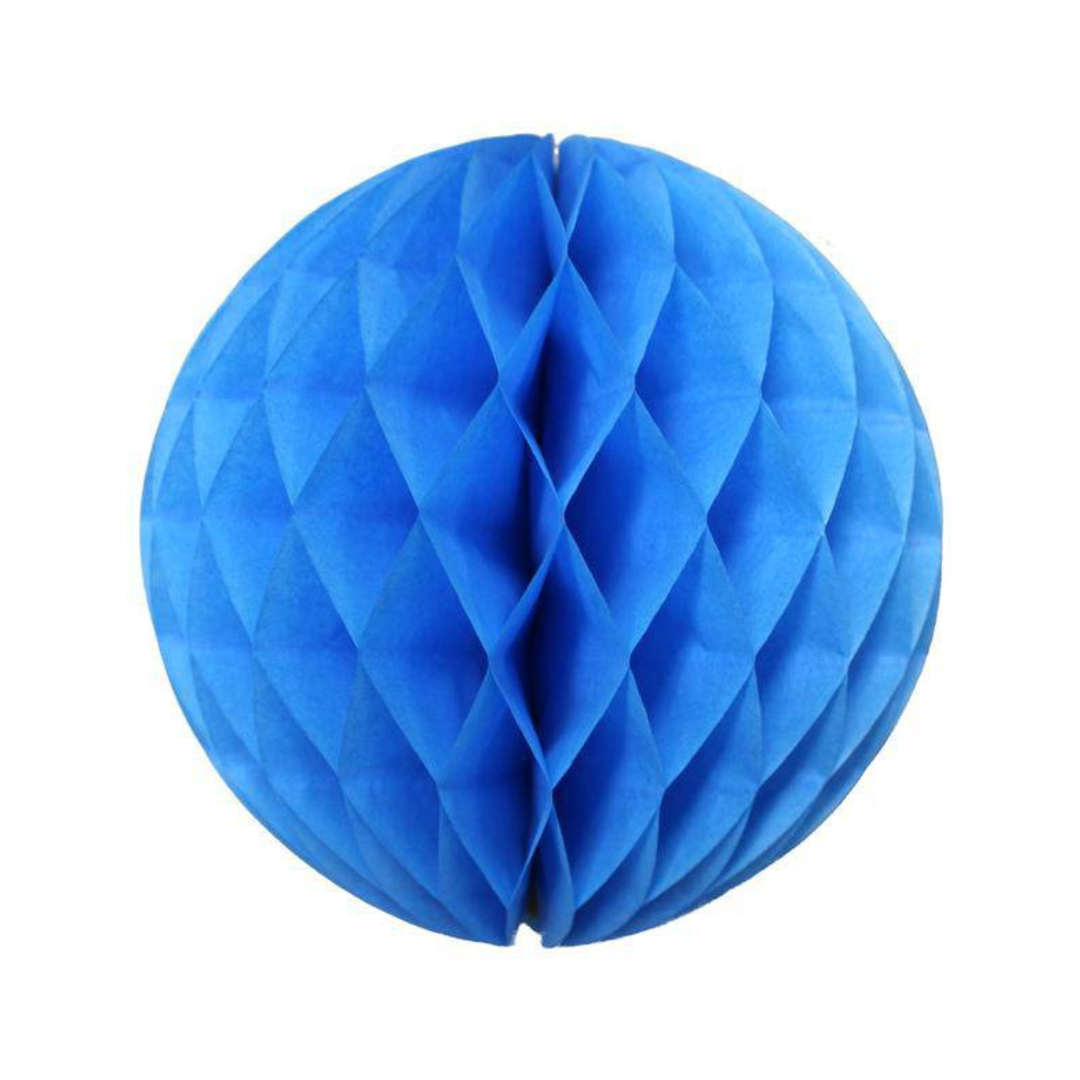 Sky Blue Honeycomb Ball - Méli-Mélo Lifestyle